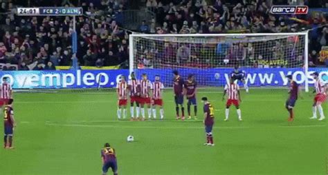 Messi Vs Neymar Free Kick S Barca Images 
