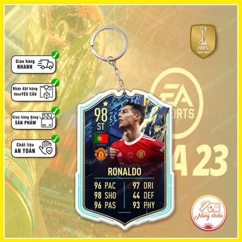 Móc Khóa Thẻ Cầu Thủ Fifa Online Thiết Kế Với Mọi Cầu Thủ ☘️mÓc KhÓa