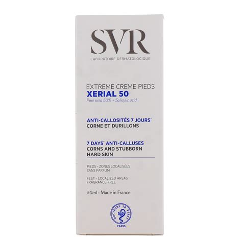 Svr Xérial 50 Extrême Crème Pieds Pharmacie Des Drakkars