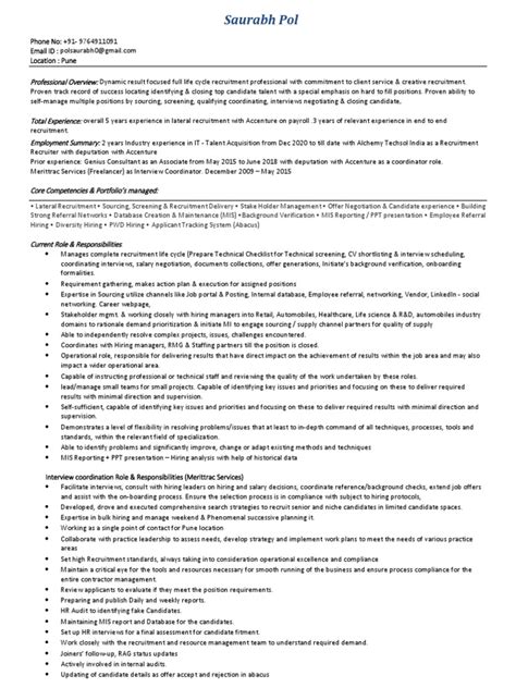 Saurabh Recruiter Pdf