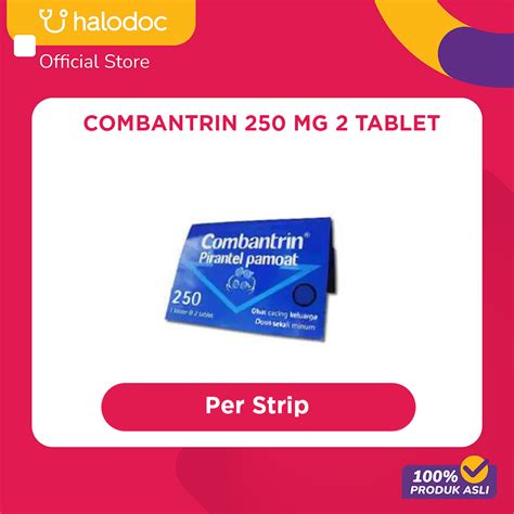 Jual Combantrin 250 Mg 2 Tablet Shopee Indonesia