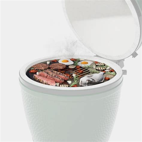 Arteflame Kamado Style Grill Griddle Combination Inserts