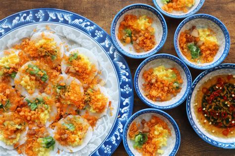 Vietnamese Steamed Rice Cakes Bánh Bèo Vietnamese Food Recipes