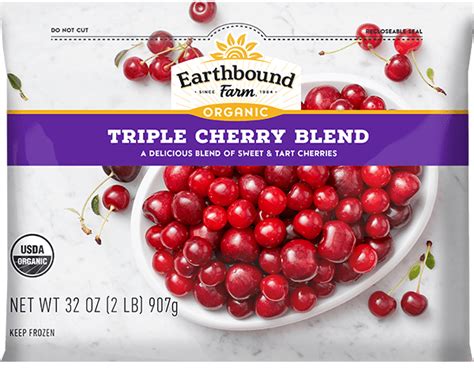 Frozen Organic Triple Cherry Blend Earthbound Farm