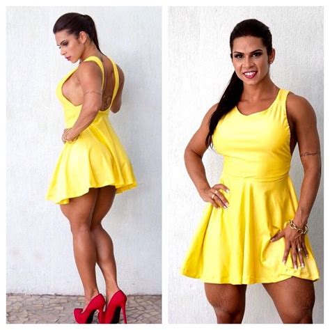 Suelen Bissolati Muscle Girls Women Summer Dresses