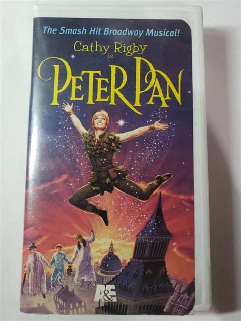 Peter Pan Vhs 2000 Bullet Style Clam Shell Cathy Rigby £869