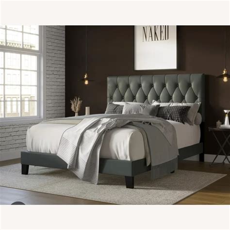 Daisy Upholstered Platform Bed Aptdeco