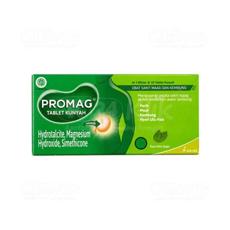Jual Promag Tablet Box Isi 3 Strip Promag Murah Shopee Indonesia