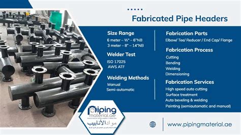 Fabricated Pipe Headers 304 321 Stainless Steel Header