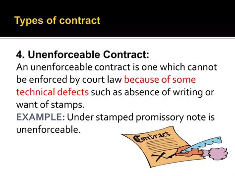 Types Of Contract Pptx