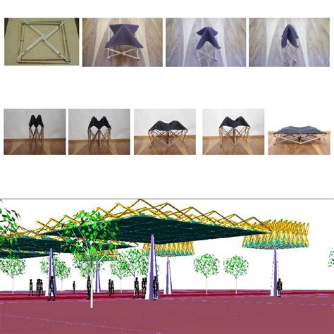 Deployable Membrane Structure By Omar Avellaneda Instagram R Rhino Grasshopper