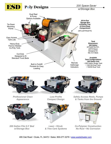 Poly Tanks For Fire Trucks Poly Utility Tanks Esd Poly