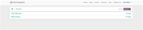 Project Privacy In Odoo 13