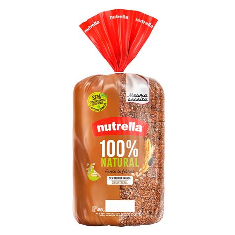 Pão Integral Nutrella 450g Mercado Carrefour Ofertas De