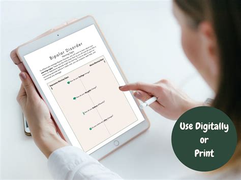 Understanding Bipolar Disorder Warning Signs Worksheet Mialiferesources