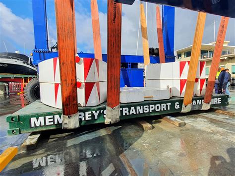 Boat Crane Proof Load Test 2 Dynamic Rigging Hire