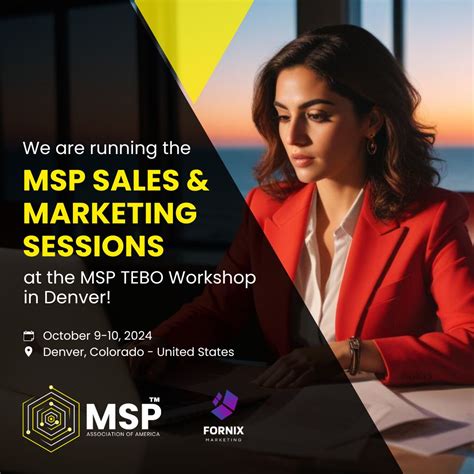 Fornix Marketing On Linkedin Mspworkshop Salesandmarketing