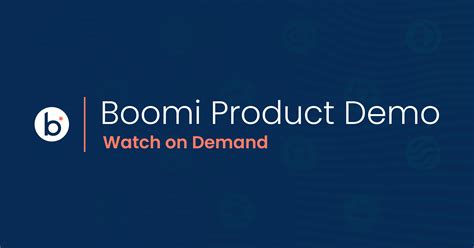 Boomi Webinar Product Demo