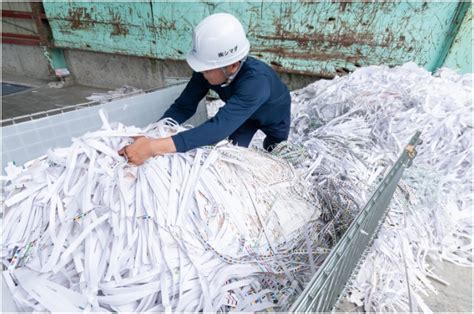 分別・プレス梱包・出荷｜株式会社シマダ｜紙リサイクル 富山県 富山市 北陸地方