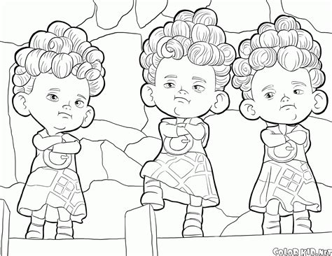 Dibujos Para Colorear De Hermanos