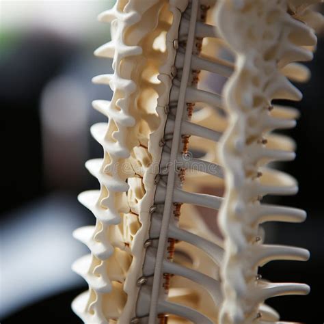 A Detailed Anatomy Of The Spine Model Is Displayed Offering Insight Into The Intricate