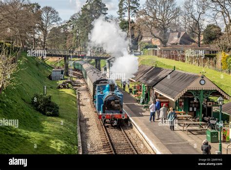 Caledonian Railway 439 Class 0 4 4t No 419 Arrives At Groombridge