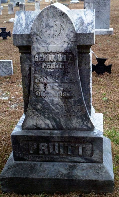 Benjamin Franklin Pruitt 1835 1906 Find A Grave Memorial