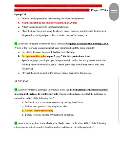 Ati Help With Rationale 2 Studocu