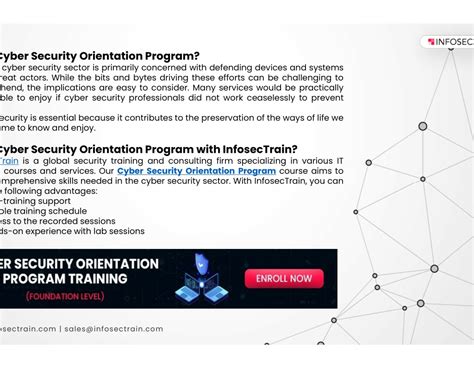 Ppt All About Cyber Security Orientation Program Powerpoint