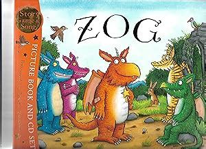 Zog First Edition Double Signed With Sketch Julia Donaldson And Axel