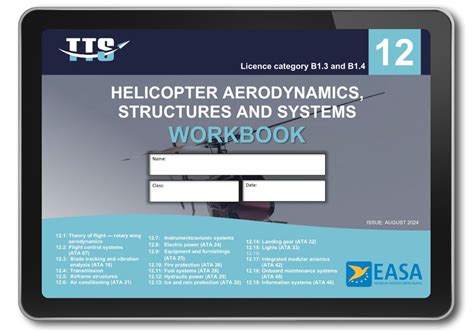 Workbook Module 12 Helicopter Aerodynamics Structures And Systems