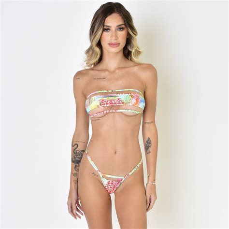 Minimal Coverage Luxury Micro Bikinis Oh Lola Swimwear