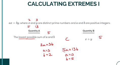 Calculating The Extreme Example Gre Quant Problem Solving Greg Mat