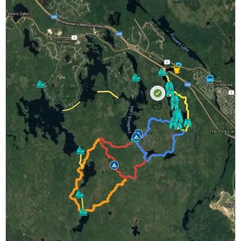 Gps Gpx Map File The Bluff Wilderness Trail Halifax Nova Scotia