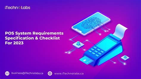 Pos System Requirements Specification And Checklist For 2024 Updated