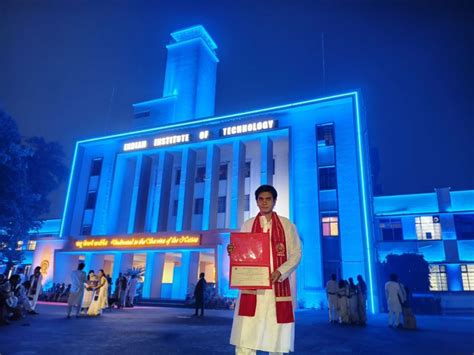 Shuvajit Roy Phd On Linkedin At The 70th Convocation 🎓 Of Iit Kgp