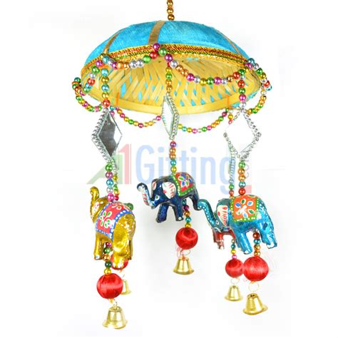 Buy Handcrafted Jhoomer With Elephant Jhalar Online ₹459 From Shopclues