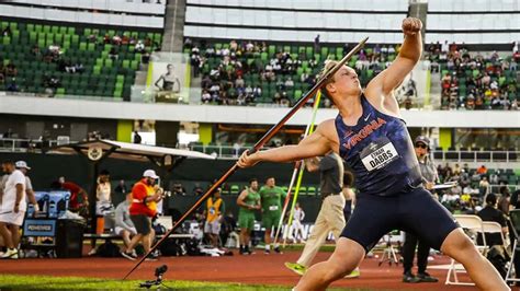 Ethan Dabbs Finishes Runner Up In Javelin At Ncaa Championships Sports Illustrated Virginia