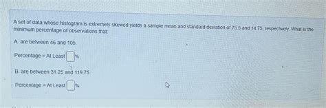 solved a set of data whose histograms extremely skewed
