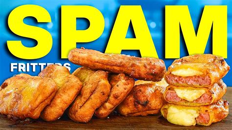 Homemade Spam Fritters Two Ways