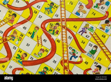 Chutes And Ladders Game Board