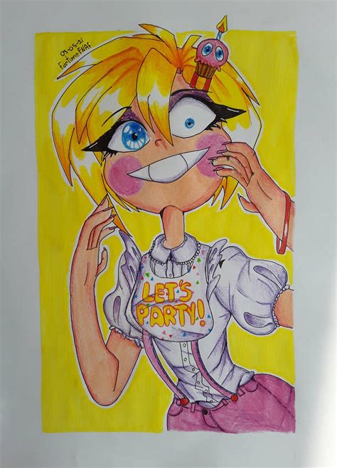 Toy Chica Human Fnaf2 By Funtii016 On Deviantart