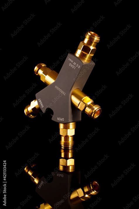 Professional RF VNA Calibrator Tool Isolated Stock Photo Adobe Stock