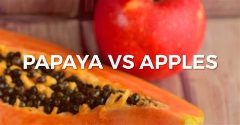 Papaya Vs Other Fruits Lets Compare — Ruby Rise Red Papaya