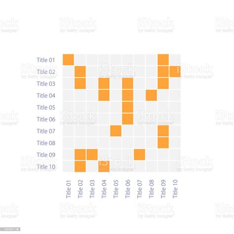 Plotting Grid Infographic Chart Design Template向量圖形及更多10號圖片 10號 企業