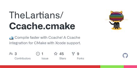 GitHub TheLartians Ccache Cmake Compile Faster With Ccache A Ccache Integration For CMake