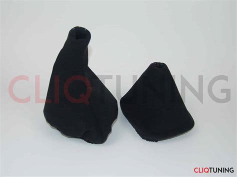 Bmw E36 E46 Alcantara Mstitch Shift Boot And E Brake Boot Straight Cliqtuning