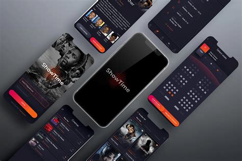 Showtime Movie App Behance