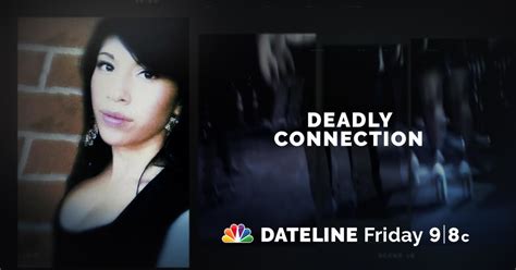 Dateline Friday Sneak Peek Deadly Connection