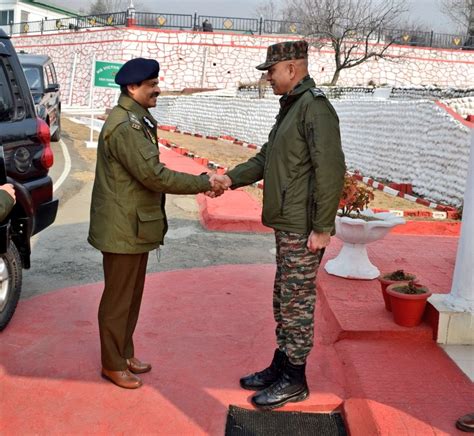 Dgp Jandk Visits Victor Force Awantipora Appreciates Synergy Between